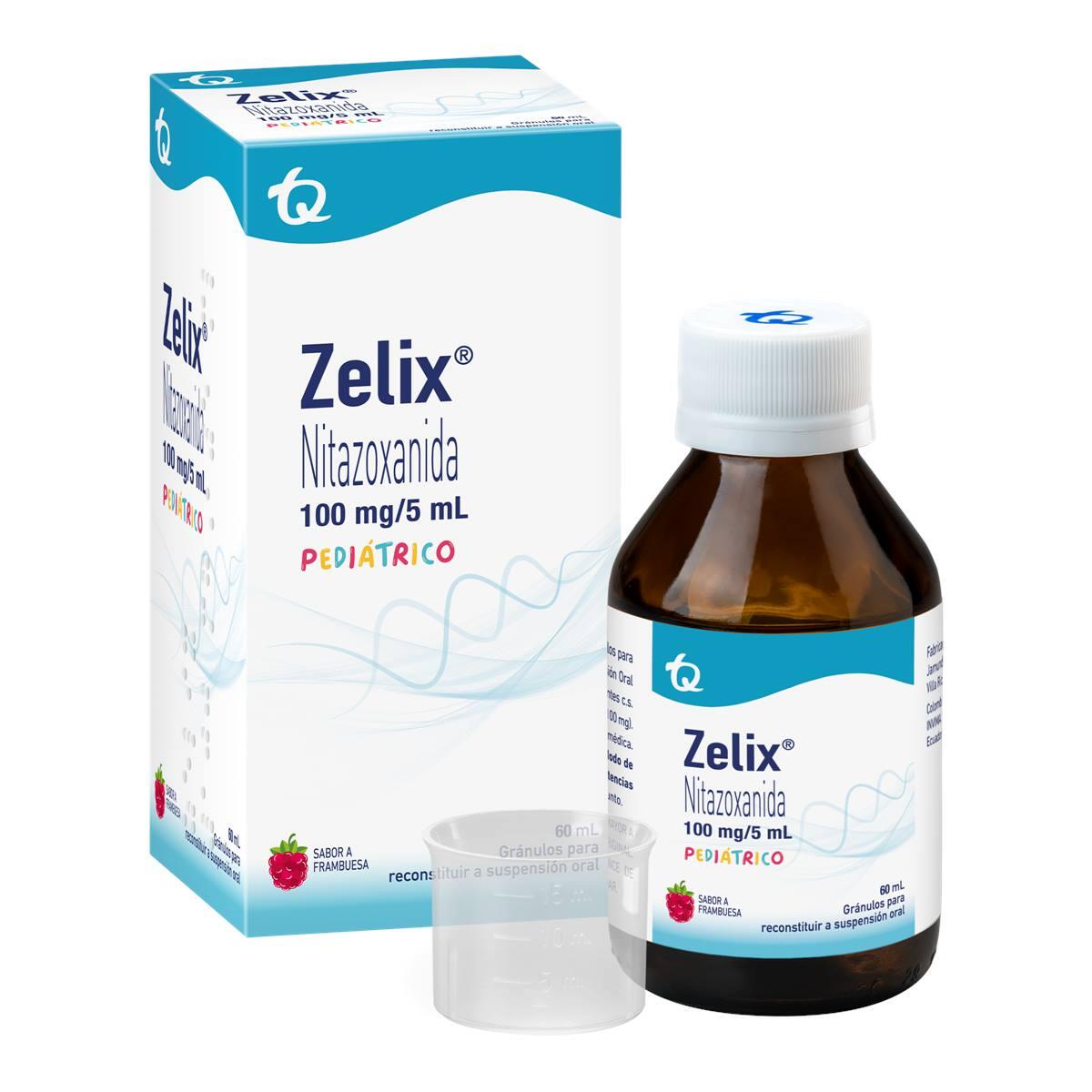 Zelix 100 Mg/5 Ml Suspension Frasco X 60 Ml