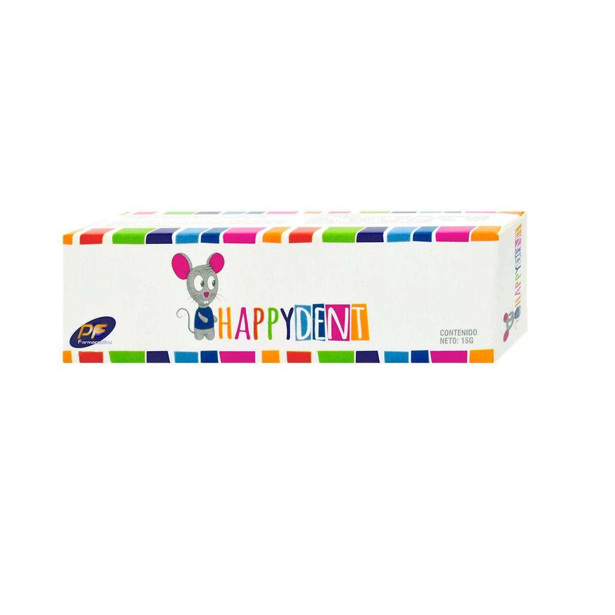 HAPPY DENT GEL ORAL TUBO X 15 GR