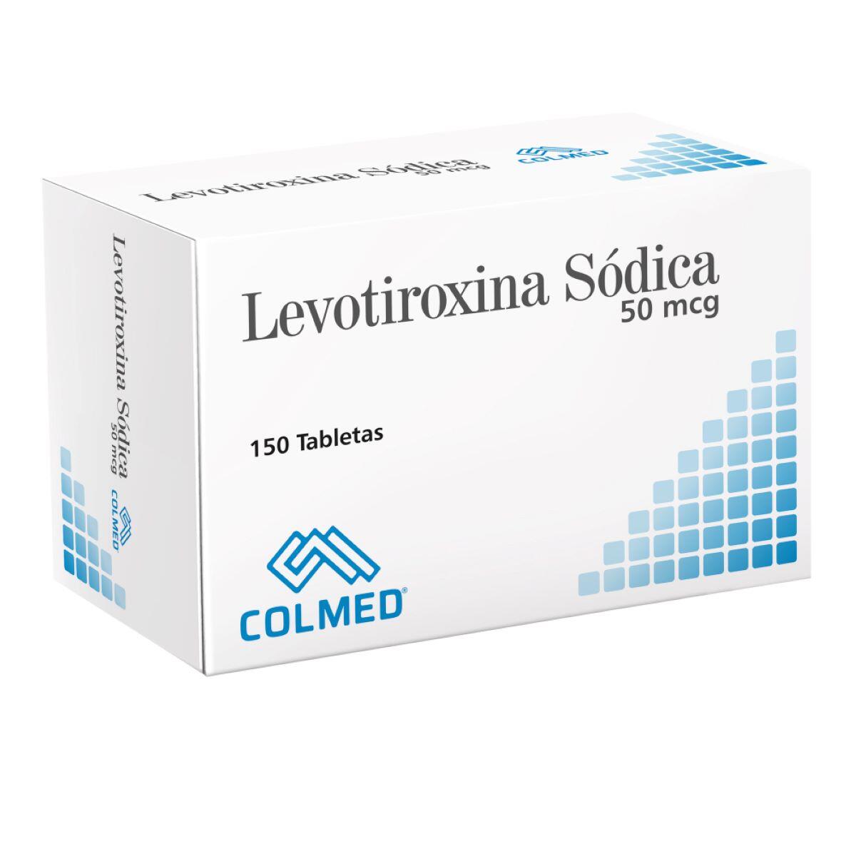 Levotiroxina 50 Mcg Caja X 150 Tabletas