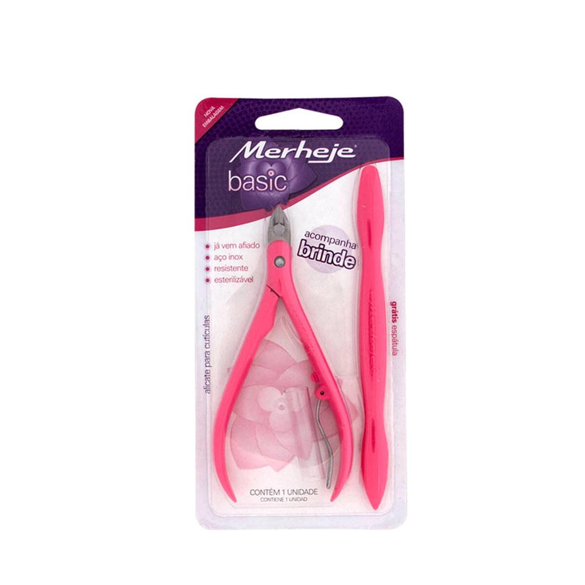 Corta Cuticula Basic Merheje Gratis Espatula