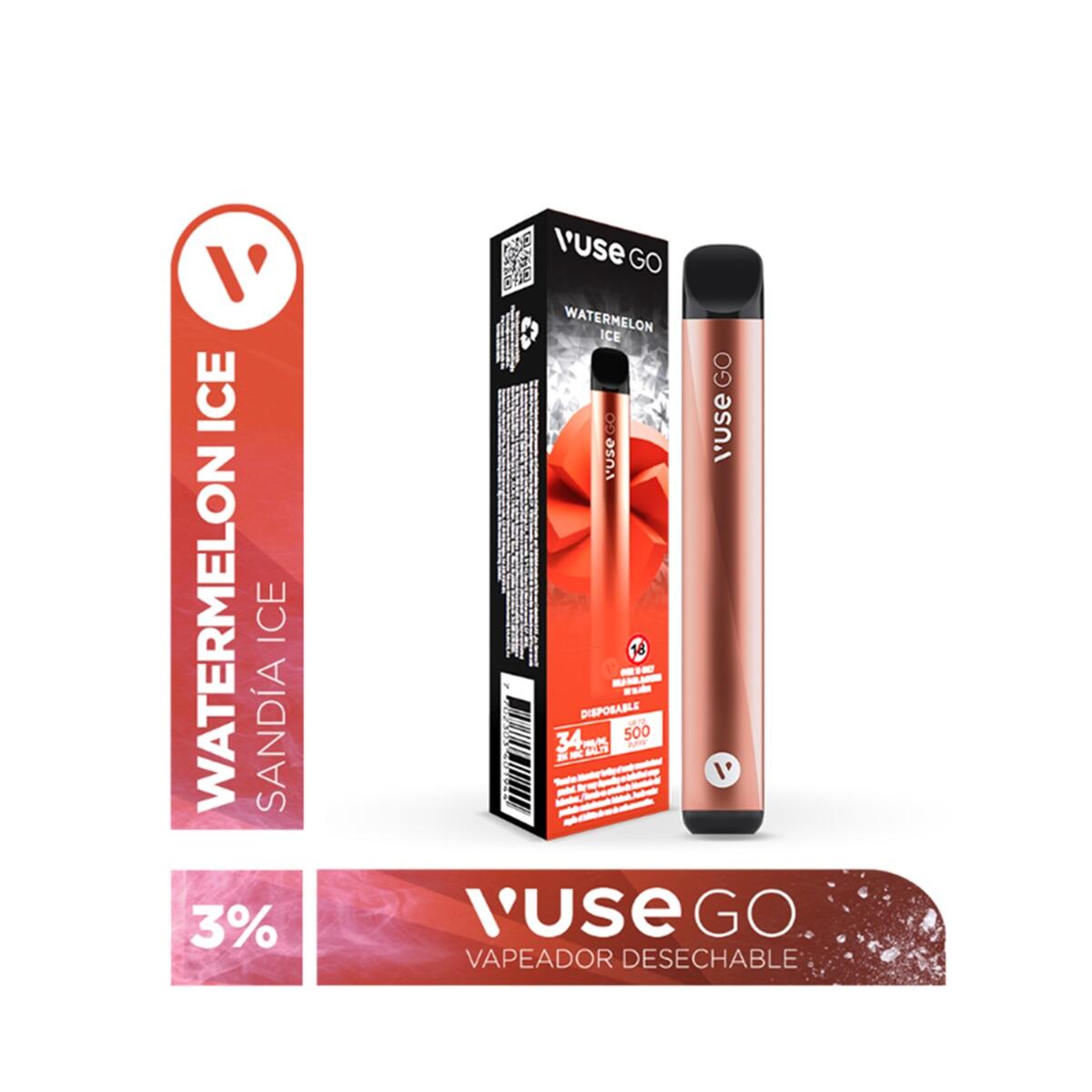 Vapeador Vuse Go Watermelon Ice 3% X 500 Puffs
