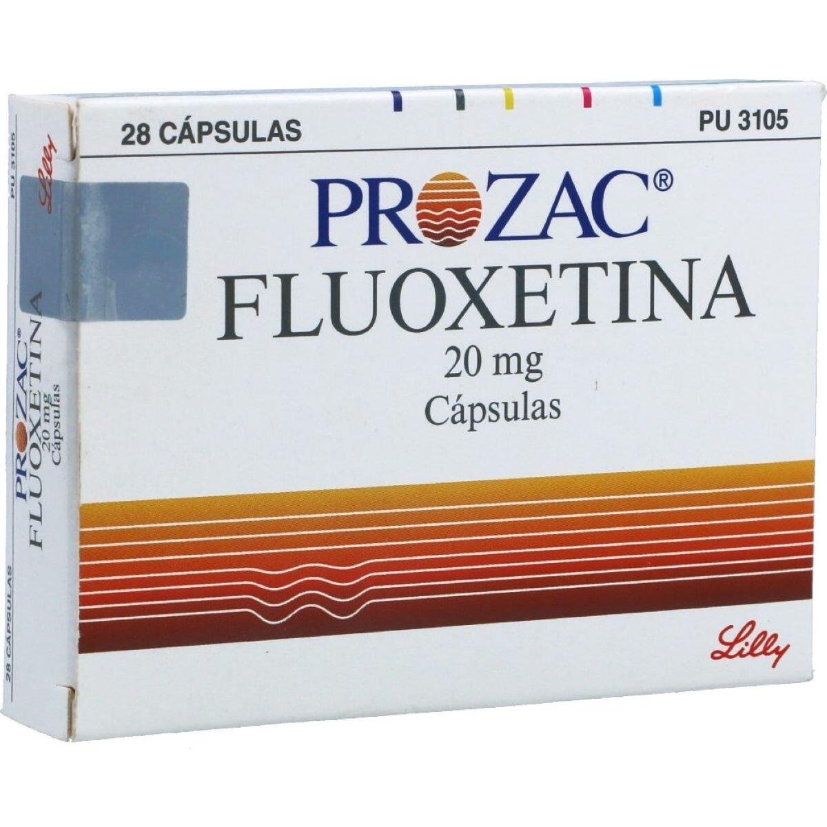 PROZAC 20 MG CAJA X 28 CAP