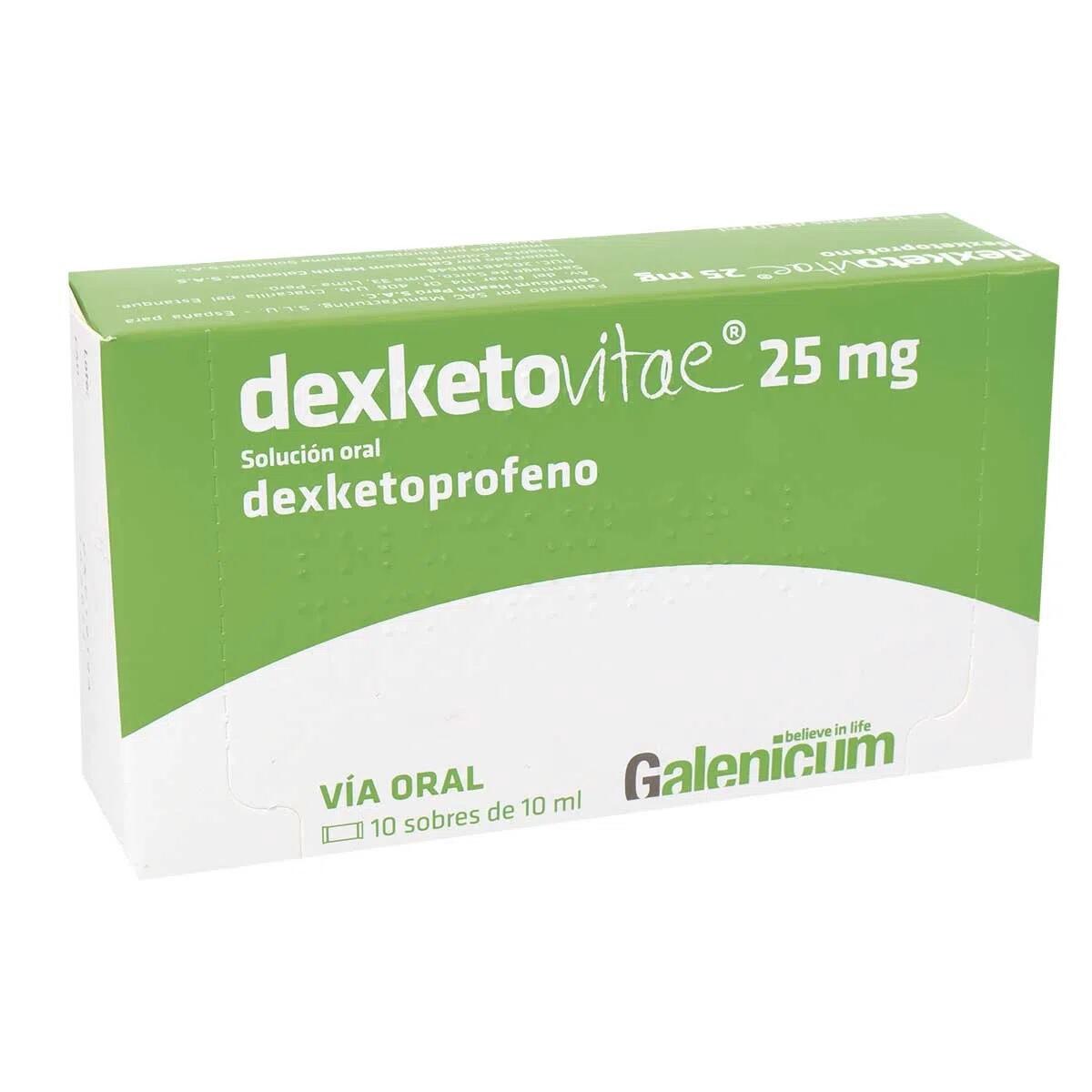 Dexketovitae 25 Mg/10 Ml Caja X 10 Sobres - tudrogueriavirtual