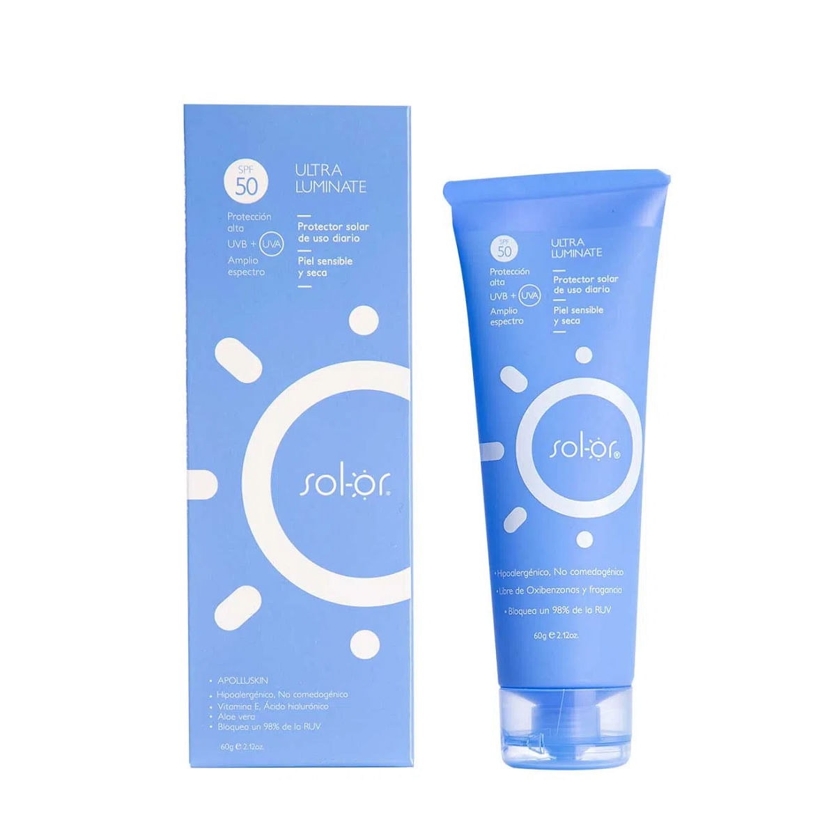 SOL-OR ULTRA FPS 50+ TUBO X 60 GR - TuDrogueríaVirtual.com