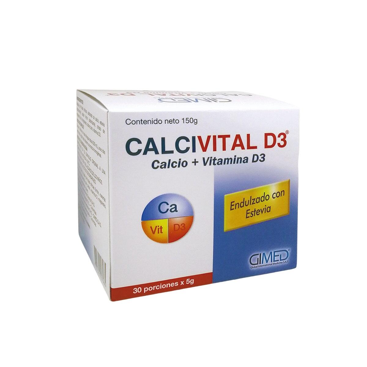 Calcivital D3 Calcio/vitamina D3 X 30 Sobres