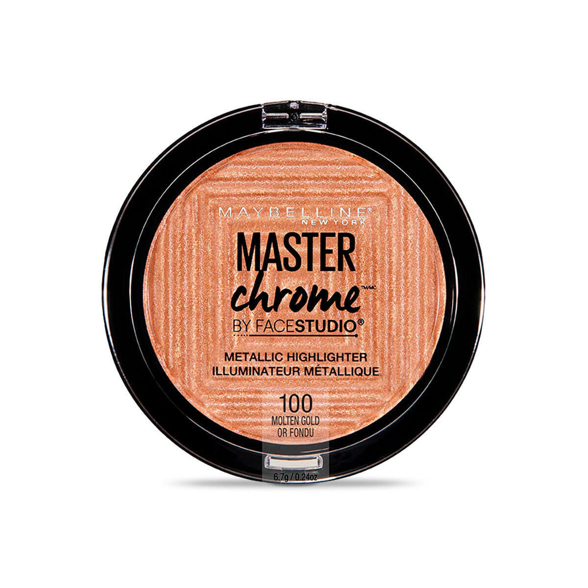 Iluminador Maybelline Face Studio Master Chrome Molten Rose Gold X 6.7 Gr
