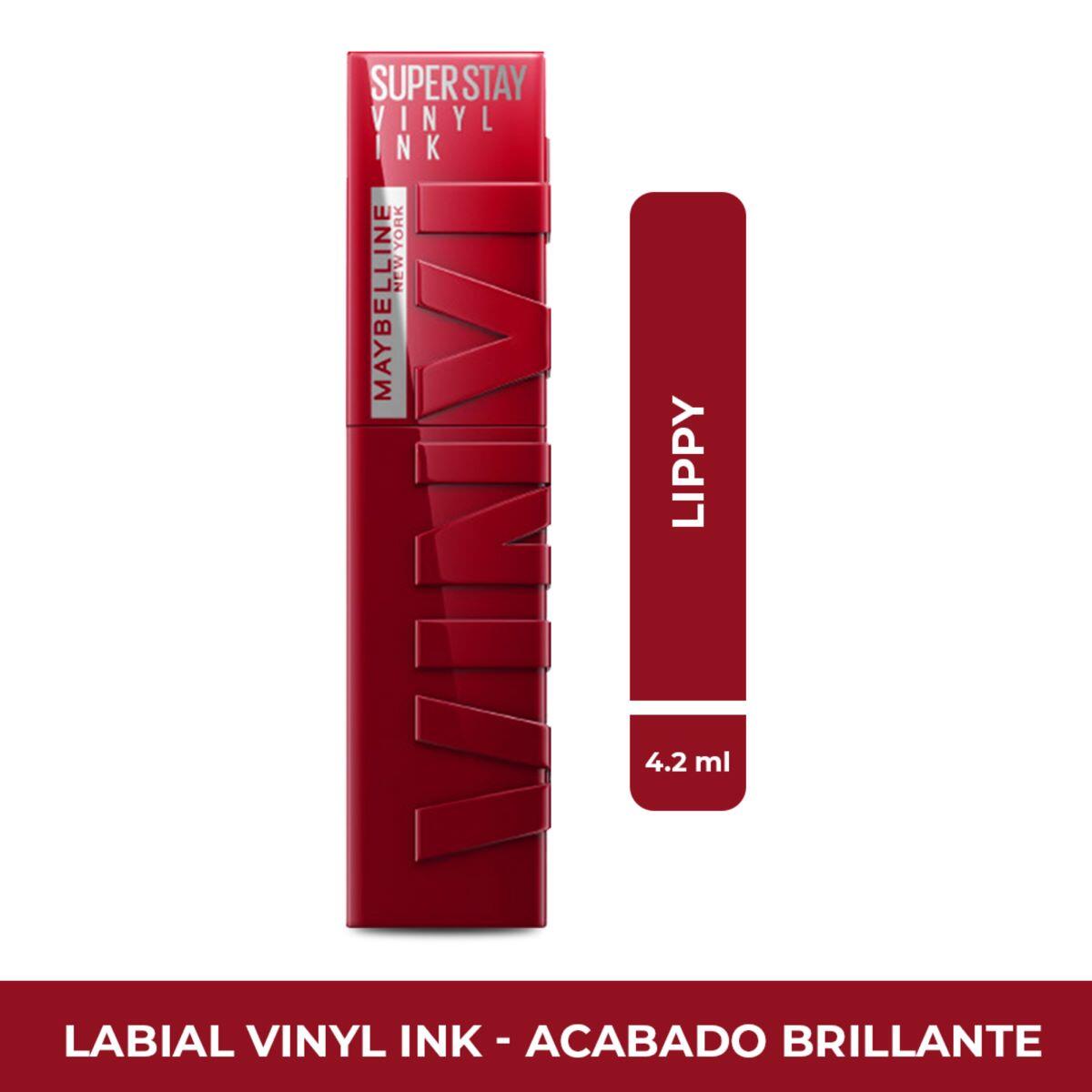 Labial Maybelline Super Stay Vinyl Ink Lippy X 4.2 Ml