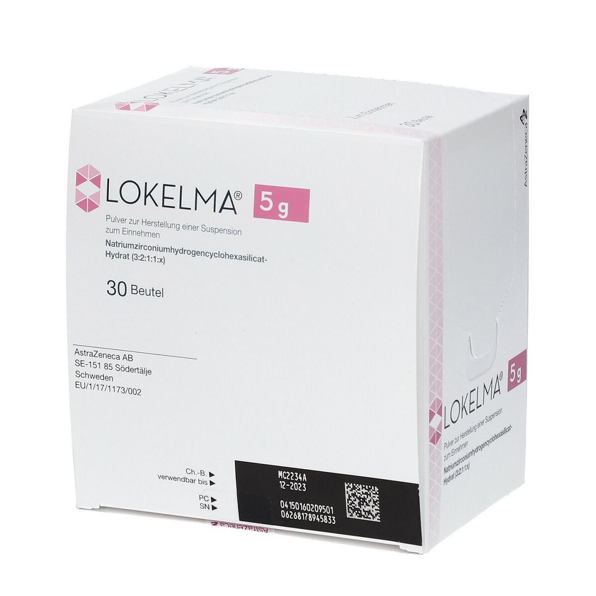 Lokelma 5 Gr Caja X 30 Sobres