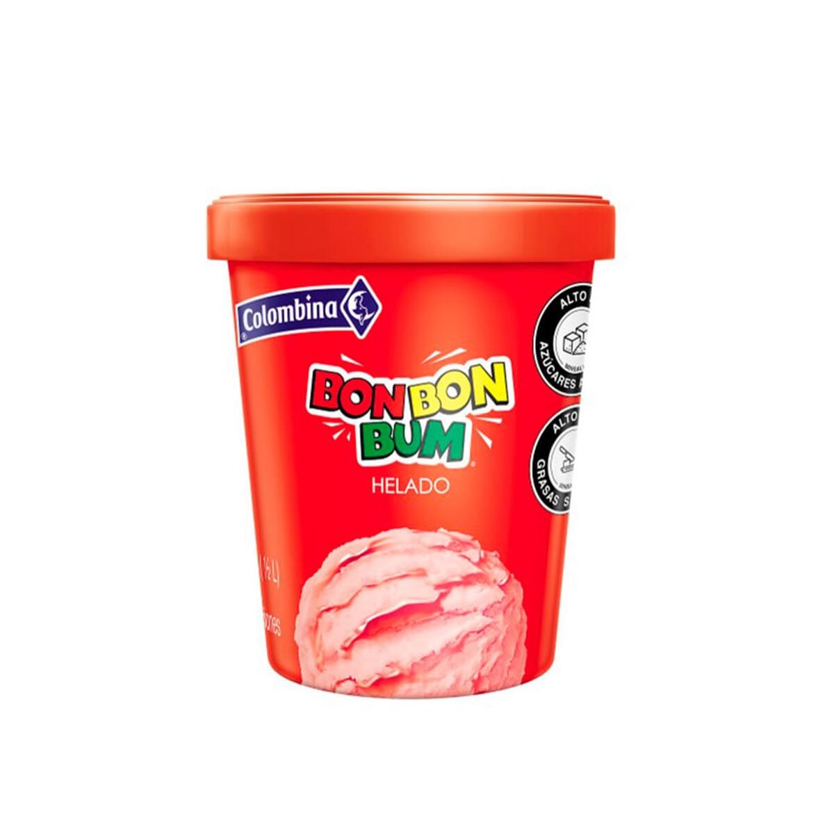 Helado Colombina Bon Bon Bum X 300 Gr