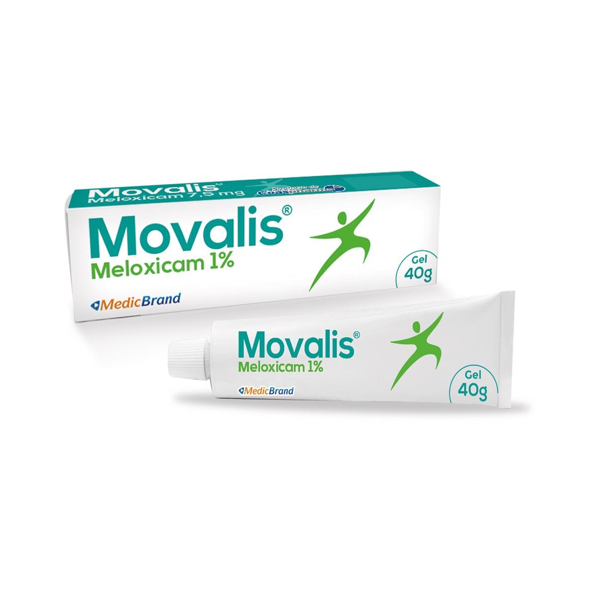 Movalis Meloxicam 1% Gel X 40 Gr