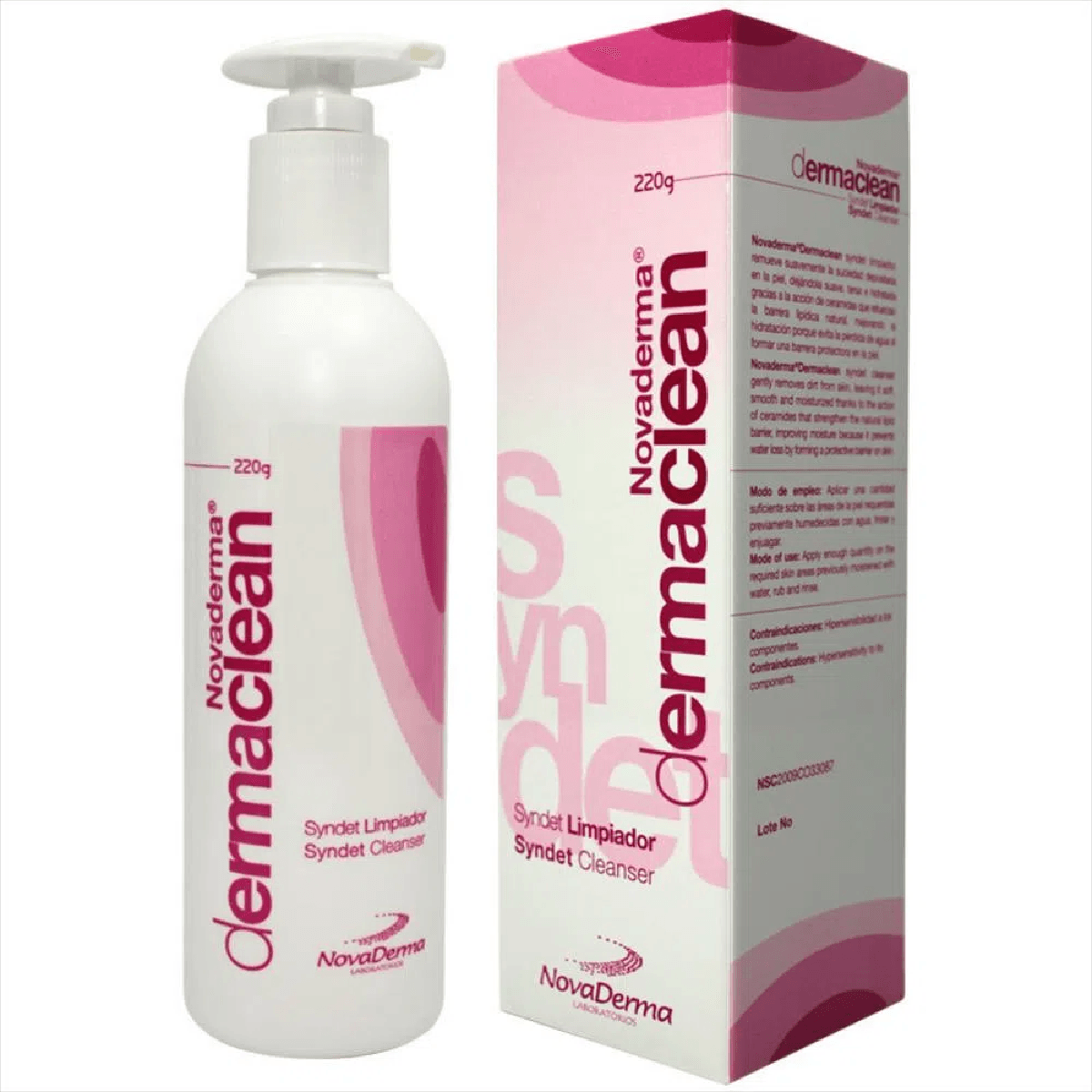 DERMACLEAN SYNDET LIMPIADOR FRASCO X 220 GR