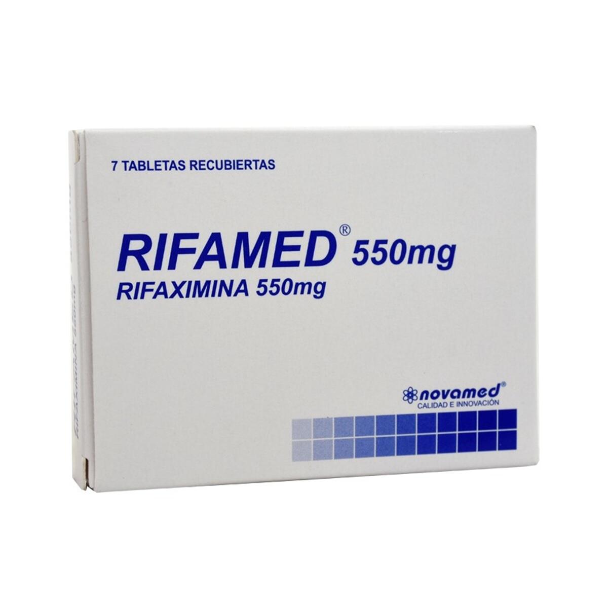 Rifamed Rifaximina 550 Mg X 7 Tabl