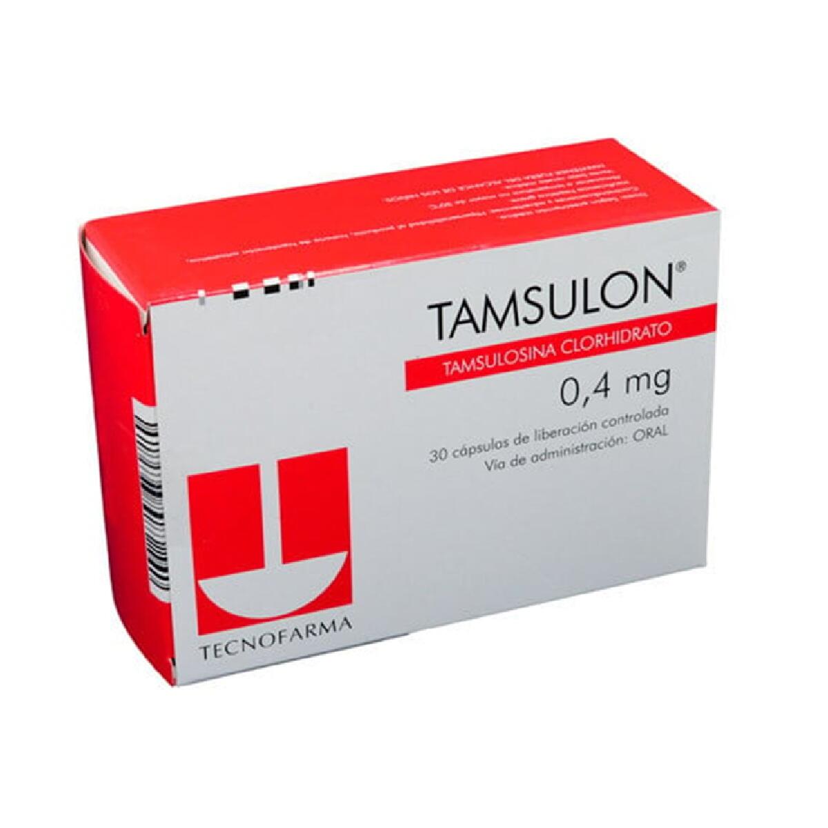TAMSULON 0.4 MG CAJA X 30 CAP