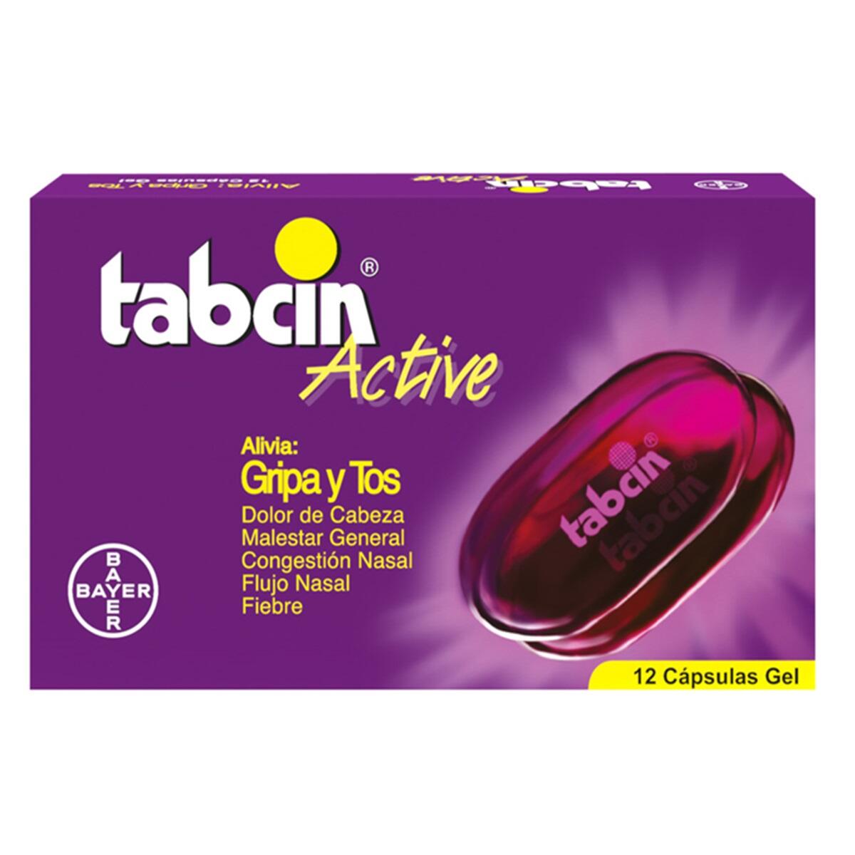 Tabcin Active Acetaminofen/fenilefrina/clorfeniramina/dextrometorfano X ...
