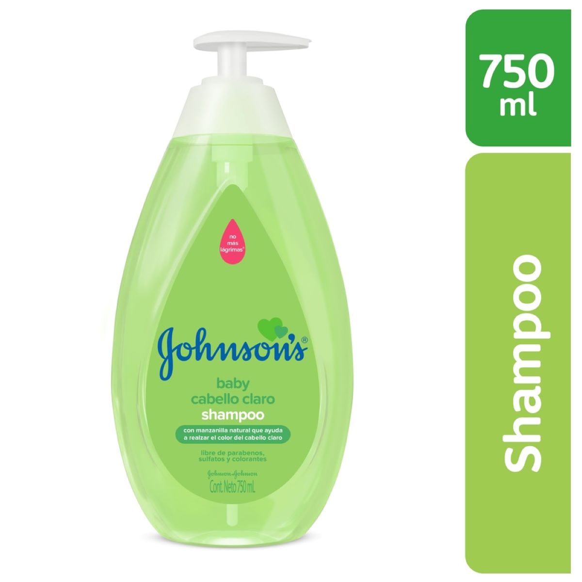 Shampoo Johnson Manzanilla Frasco X 750 Ml