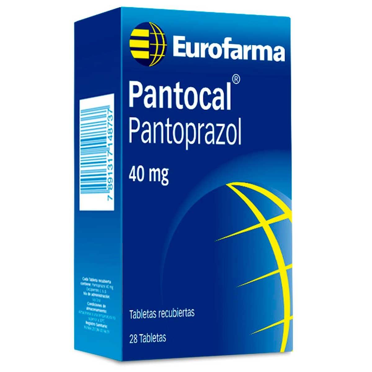 PANTOCAL 40 MG CAJA X 28 TABL