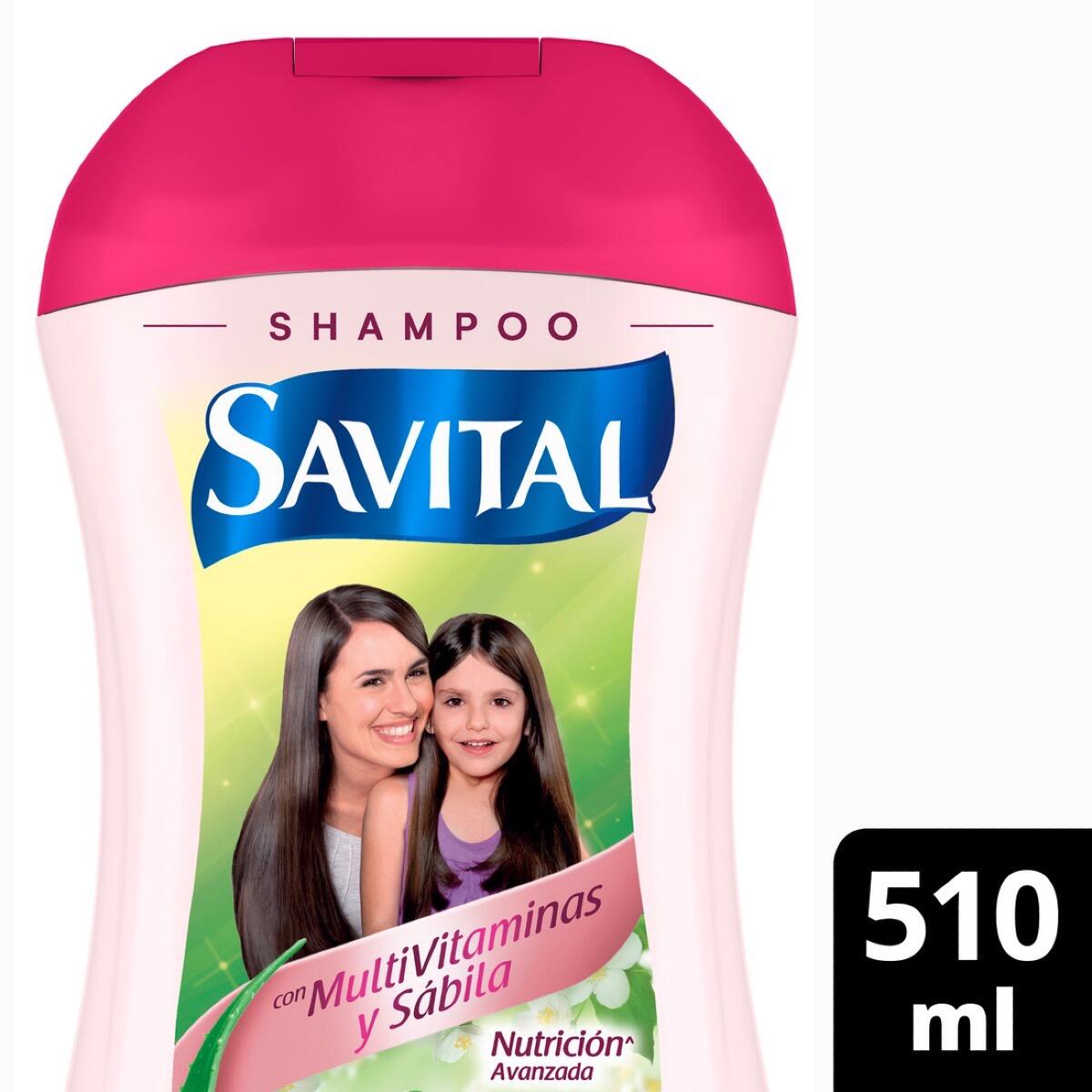 Shampoo Savital Multivitaminas X 510 Ml
