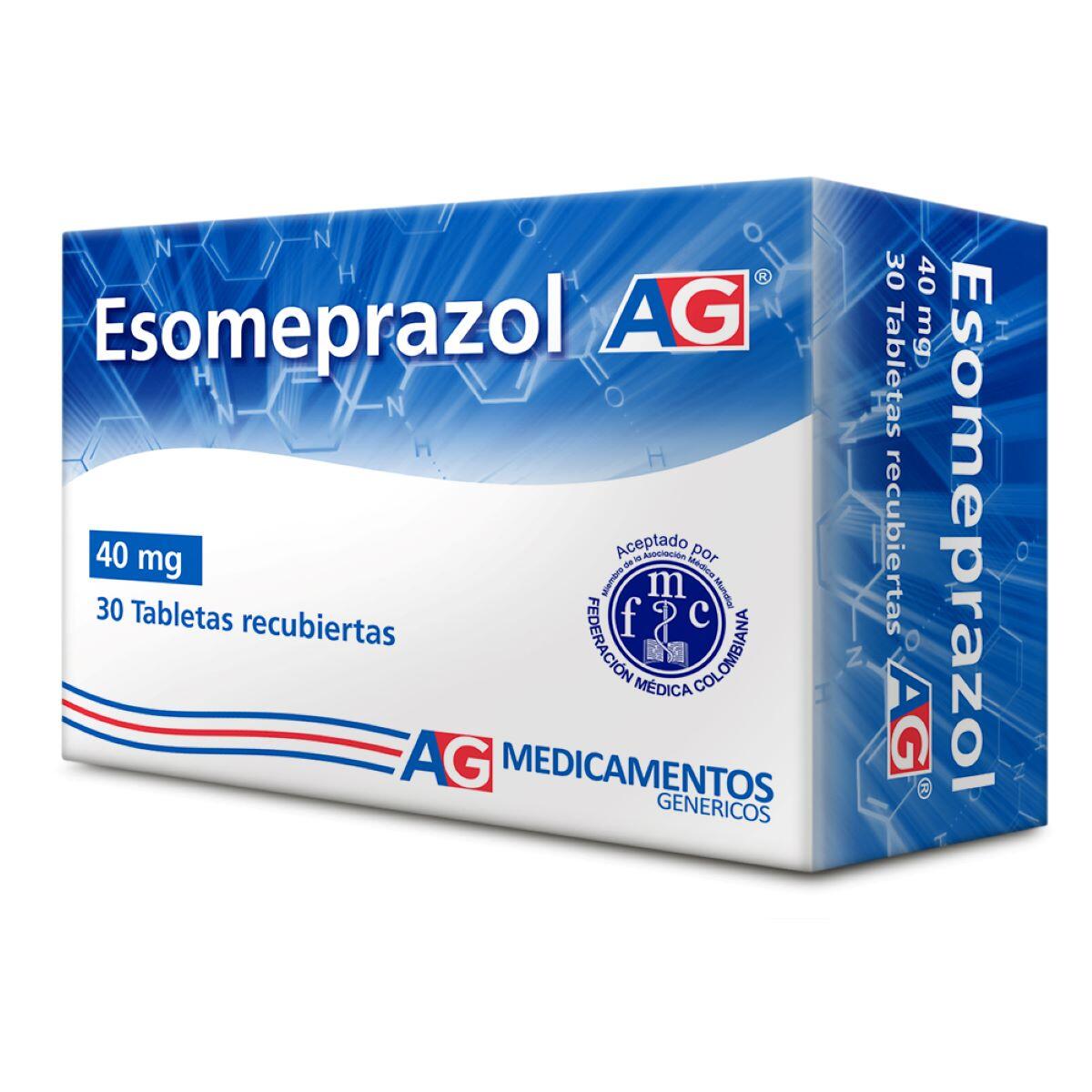 Esomeprazol 40 Mg Caja X 30 Tabletas
