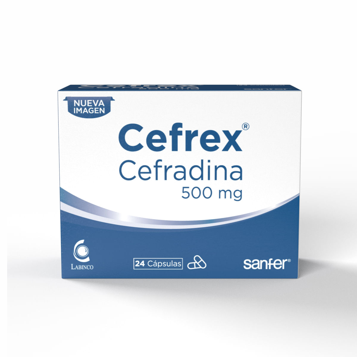 Cefrex Cefradina 500 Mg X 24 Cap