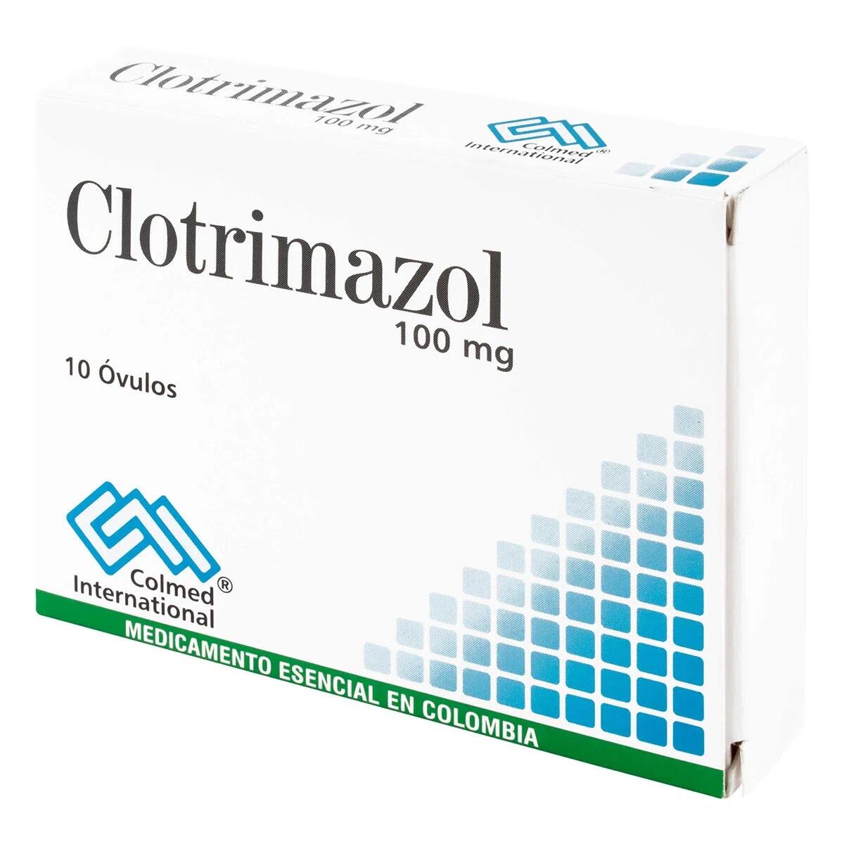 CLOTRIMAZOL 100 MG CAJA X 10 OVULOS