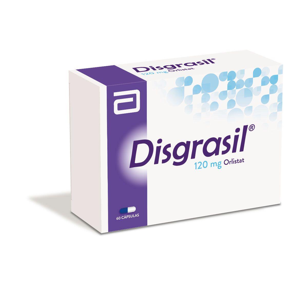 DISGRASIL 120 MG CAJA X 60 CAP - TuDrogueríaVirtual.com