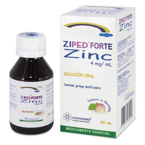 ZIPED FORTE JARABE FRASCO X 90 ML