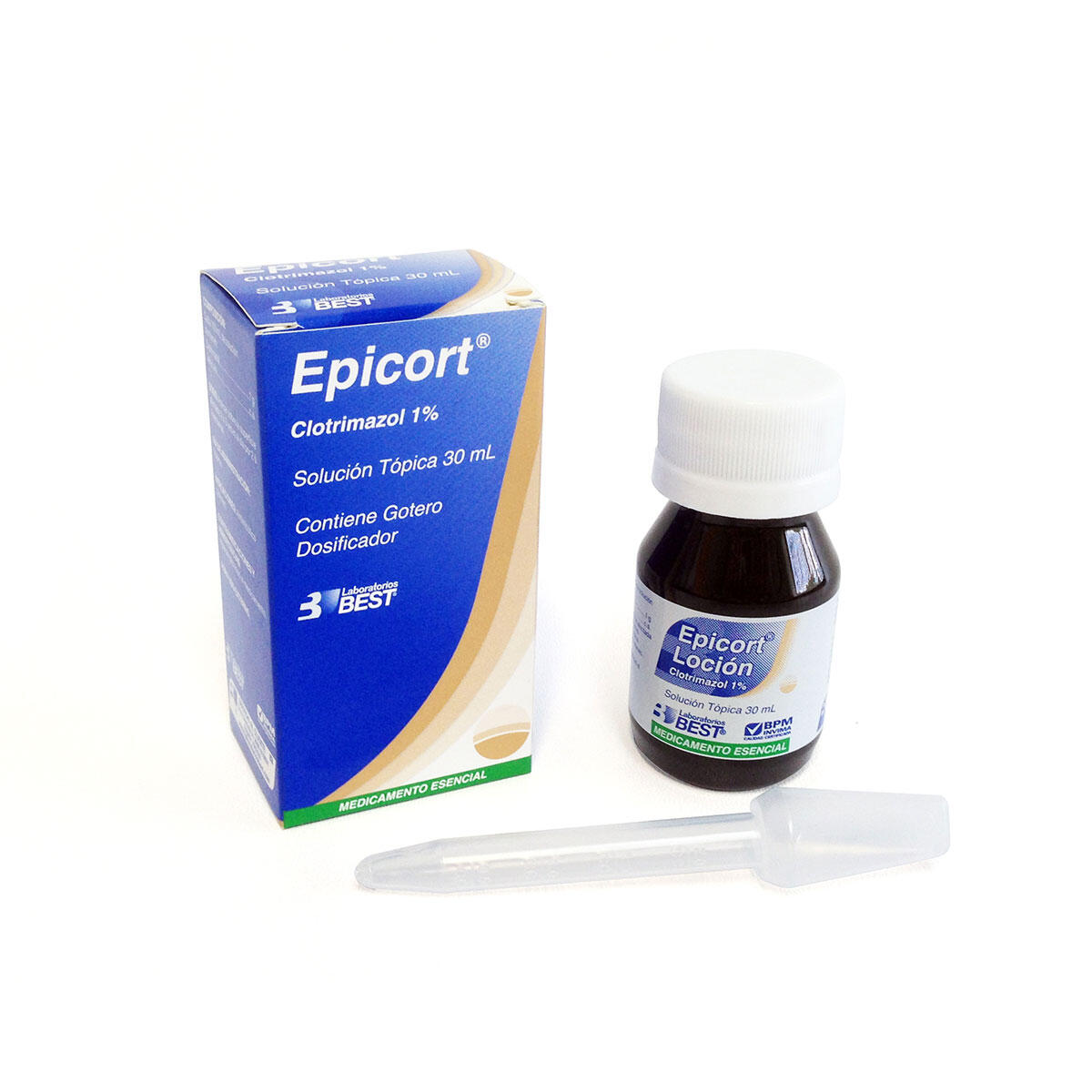 EPICORT SOLUCION FRASCO X 30 ML