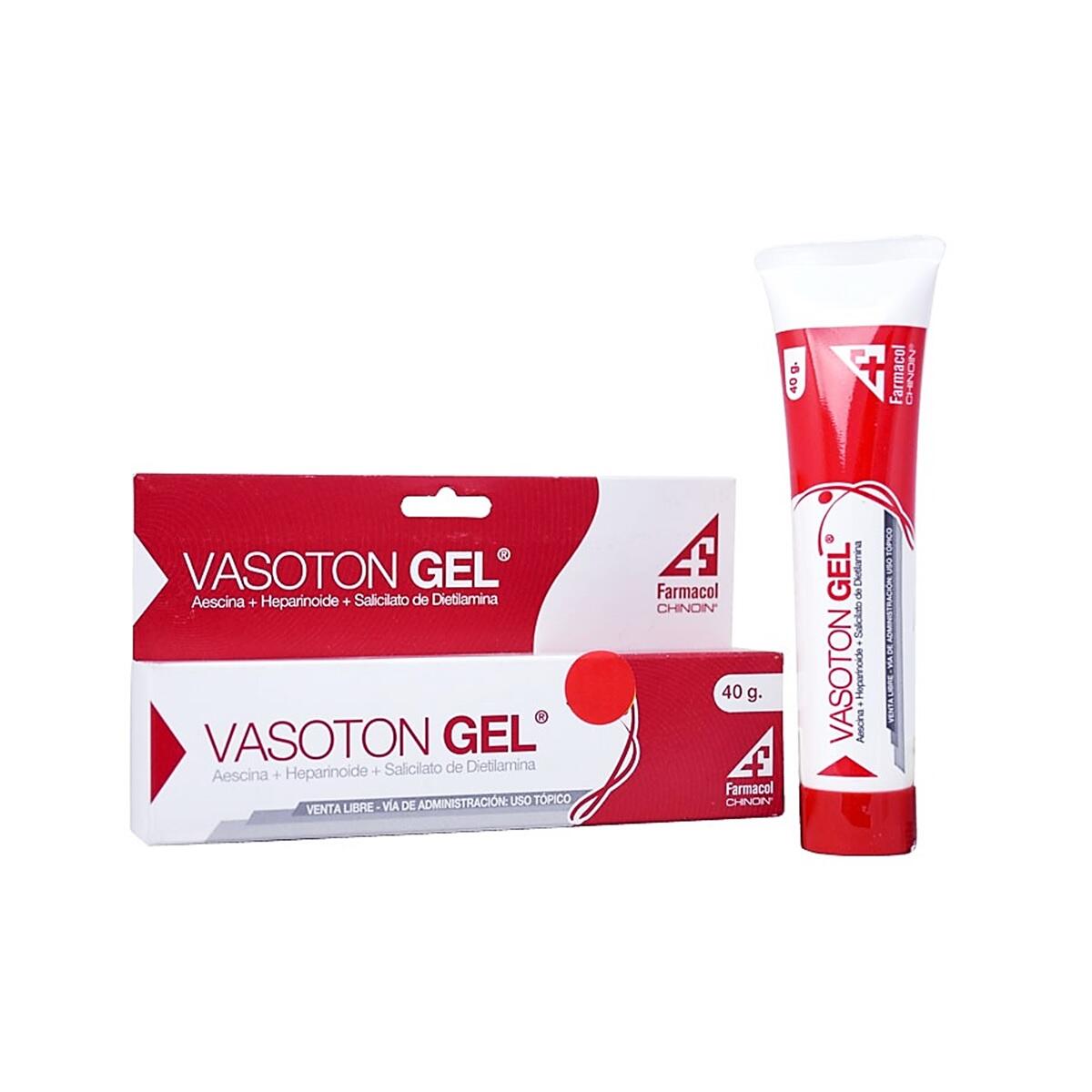 Vasoton Gel Tubo X 40 Gr