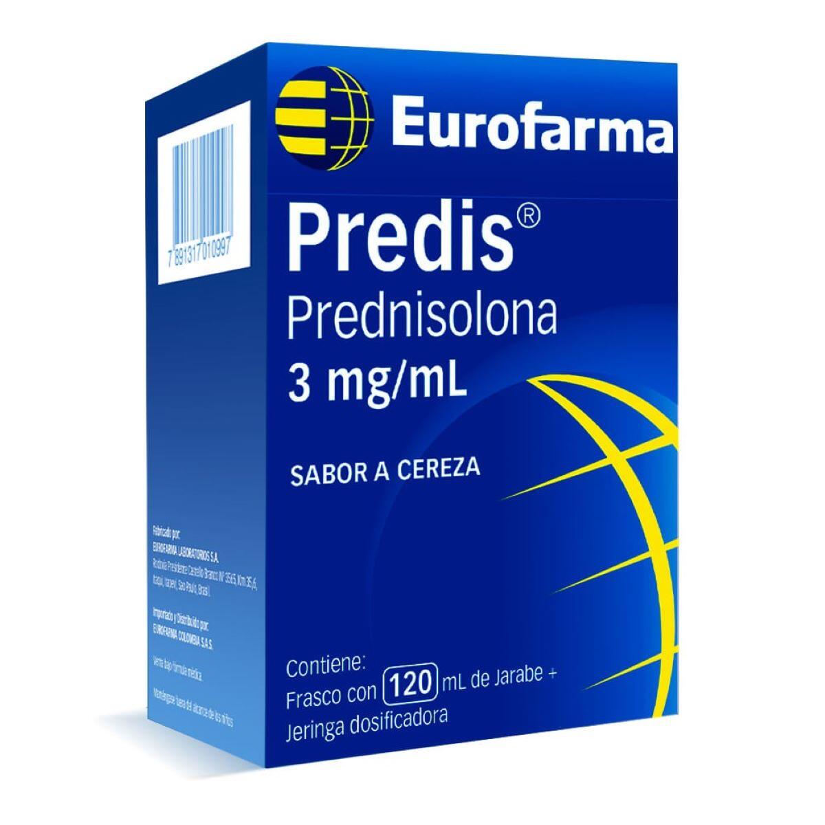Predis Prednisolona 3 Mg X 120 Ml
