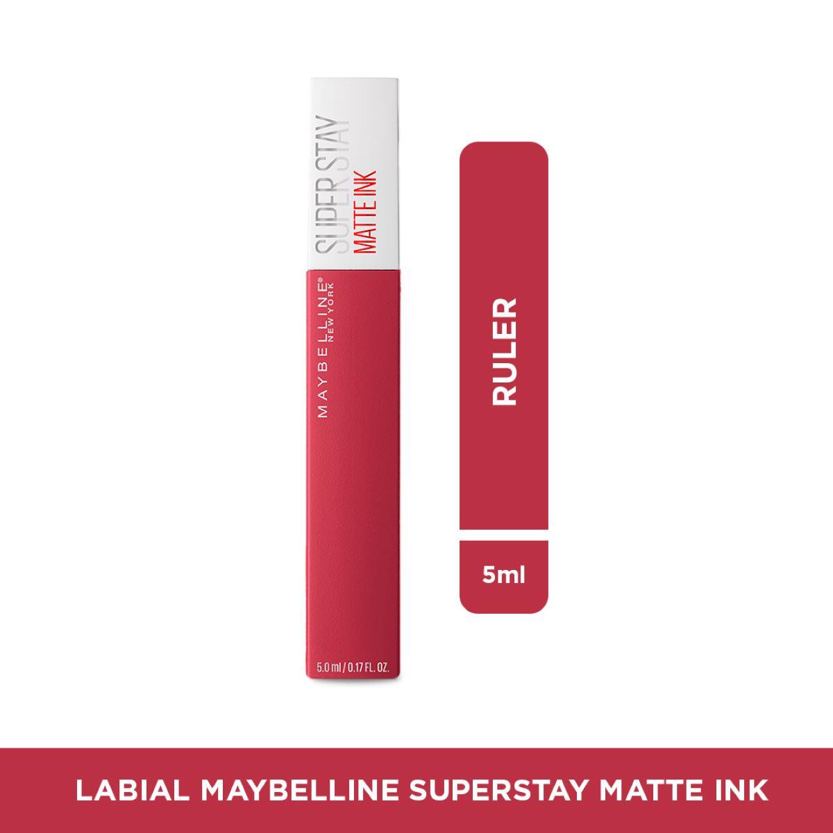 Labial Maybelline Super Stay Matte Ink Ruler X 5 Ml