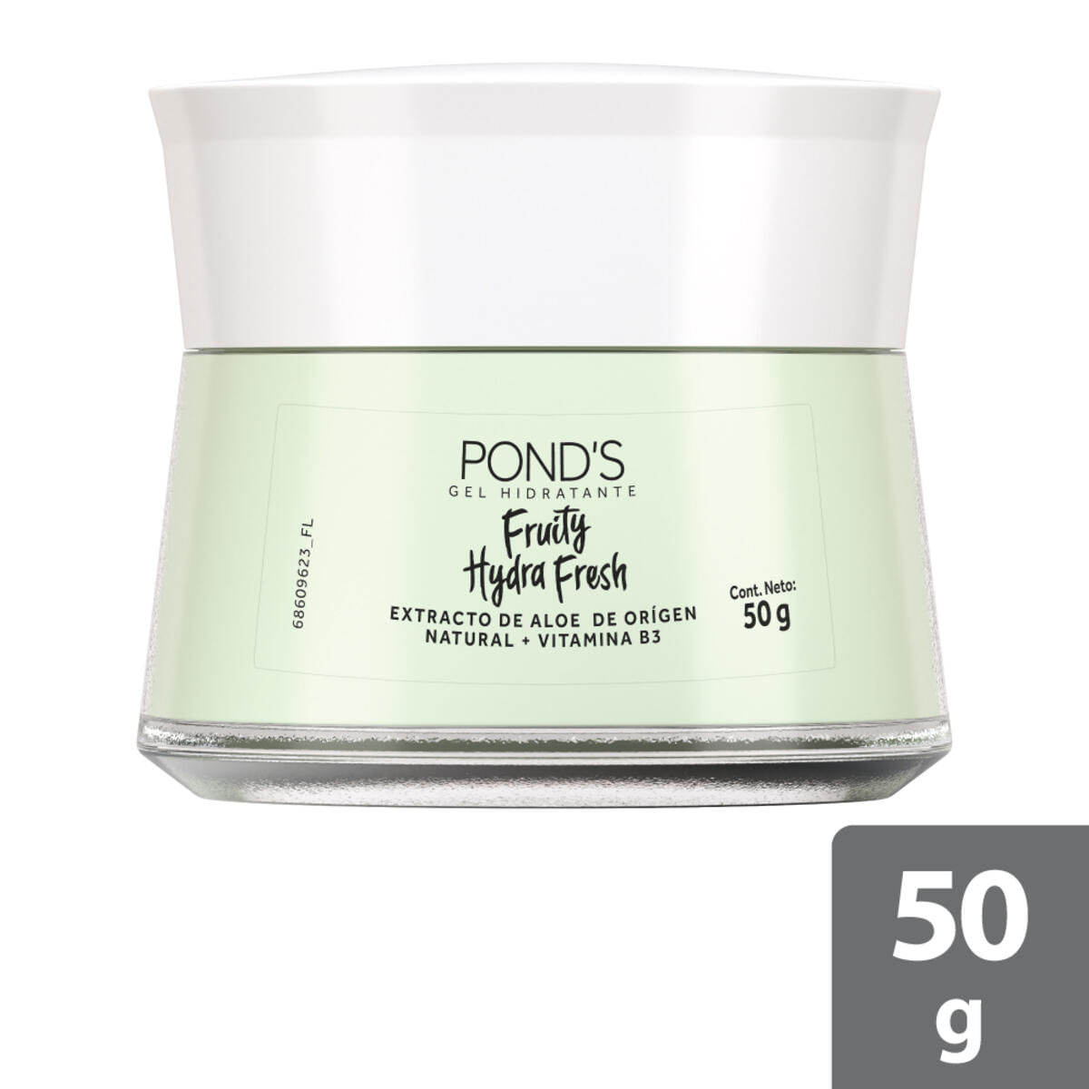 Gel Hidratante Ponds Fruity Hydra Fresh Aloe Pote X 50 Gr