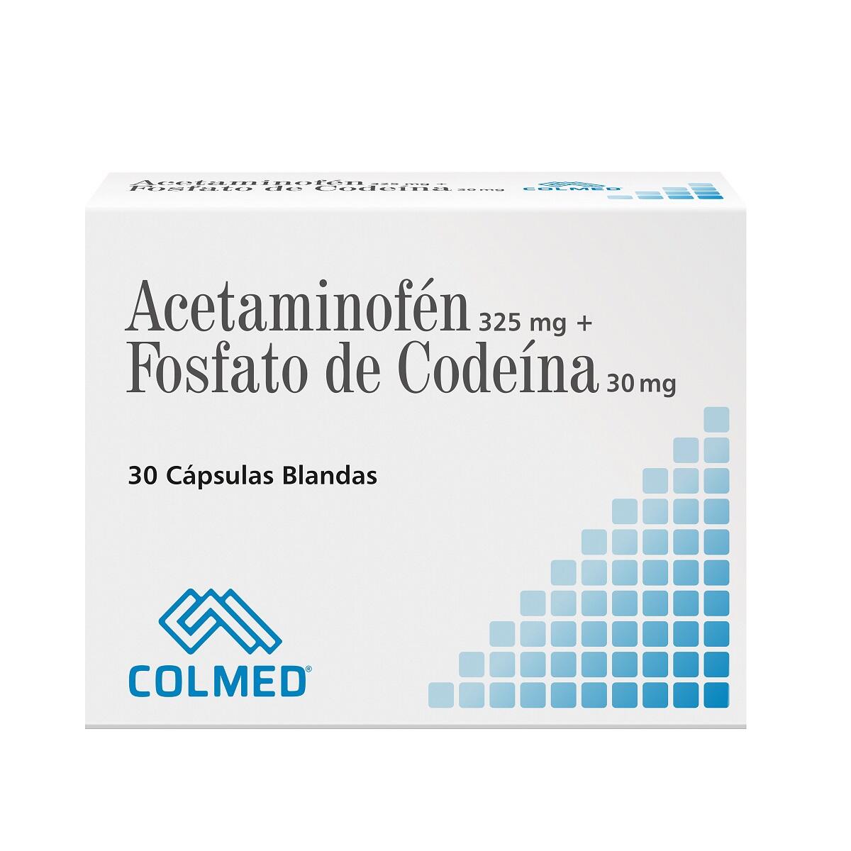 Acetaminofen + Codeina 325/30 Mg Caja X 30 Cap