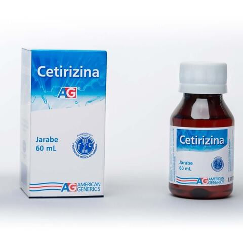 CETIRIZINA JARABE FRASCO X 60 ML