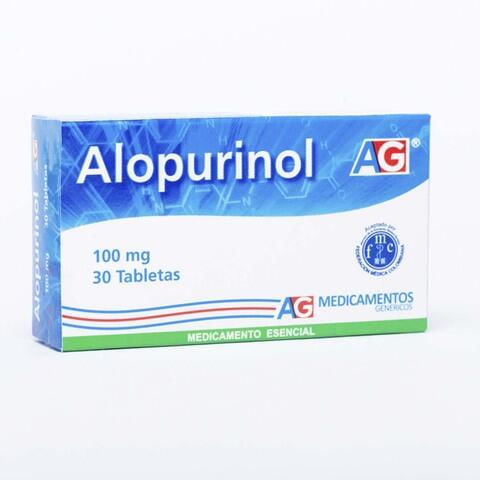 ALOPURINOL 100 MG CAJA X 30 TABL