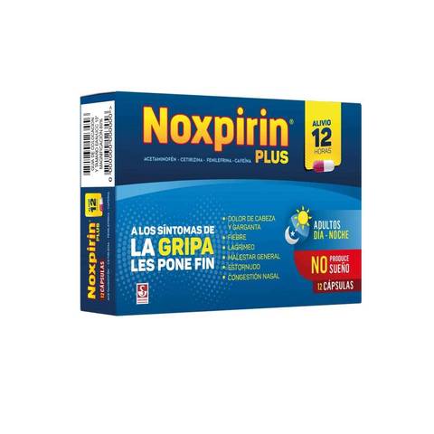 NOXPIRIN PLUS N.F CAJA X 12 TABL