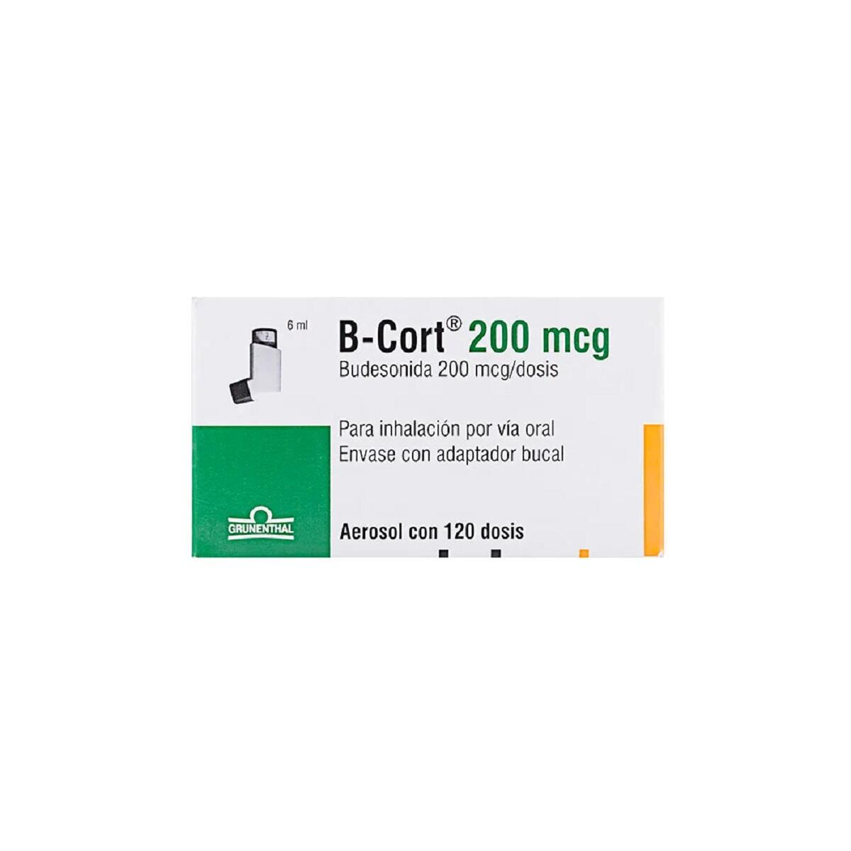 B CORT 200 MG FRASCO X 120 DOSIS