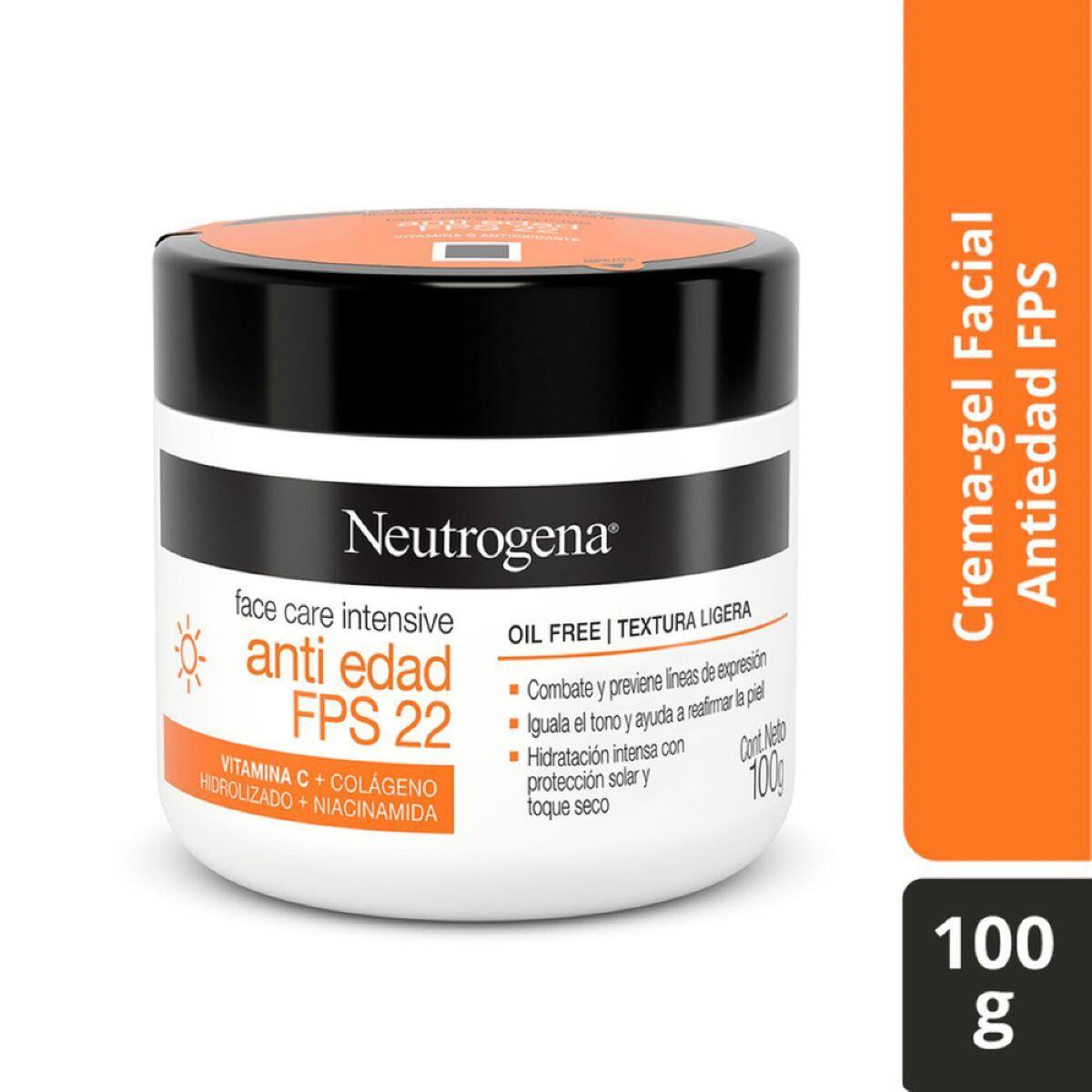 Neutrogena Crema Anti-edad Spf 22 Tarro X 100 Gr