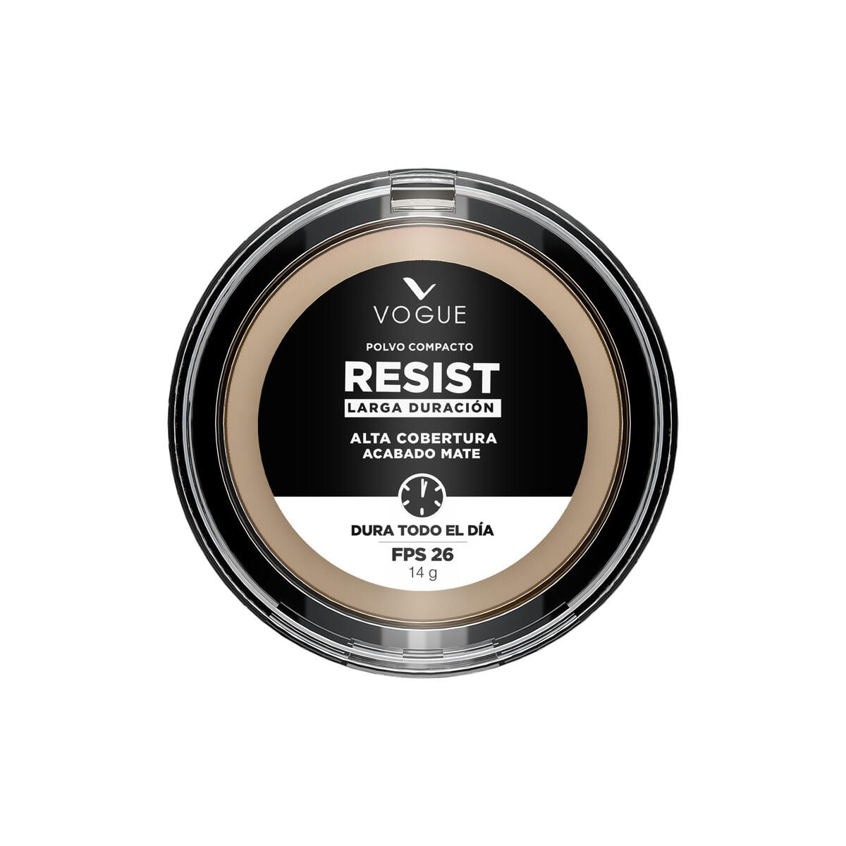 Polvo Compacto Vogue Resist Glamour X 14 Gr