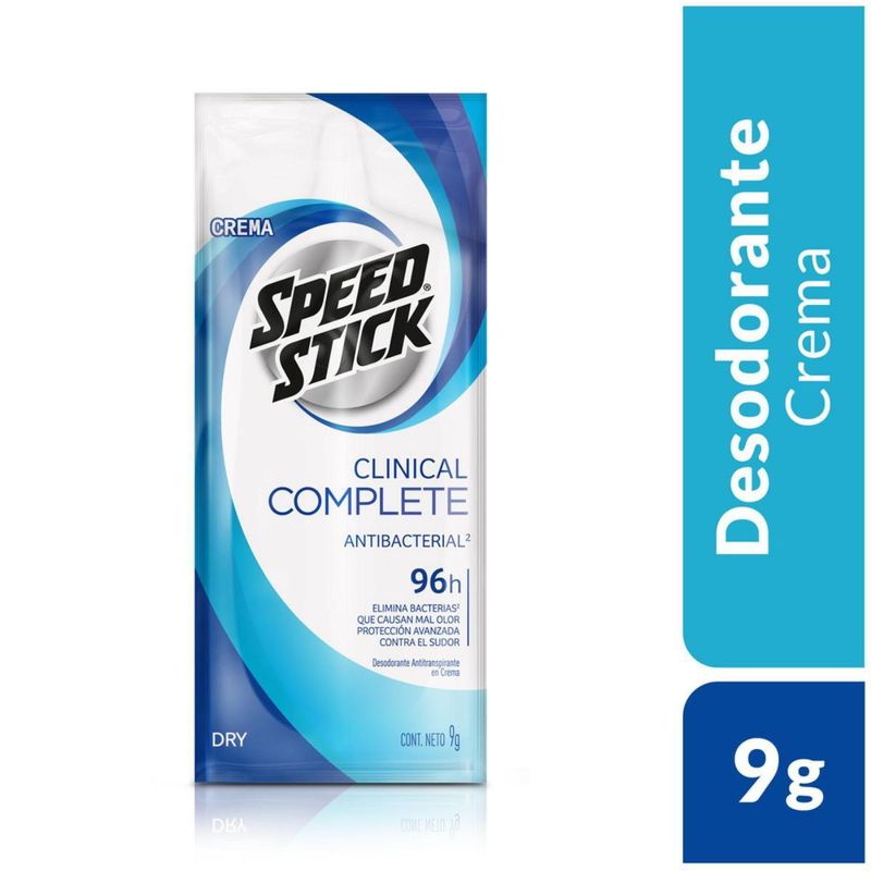 Desodorante Speed Stick Crema Clinical Complete Dry X 20 Sobres Precio ...