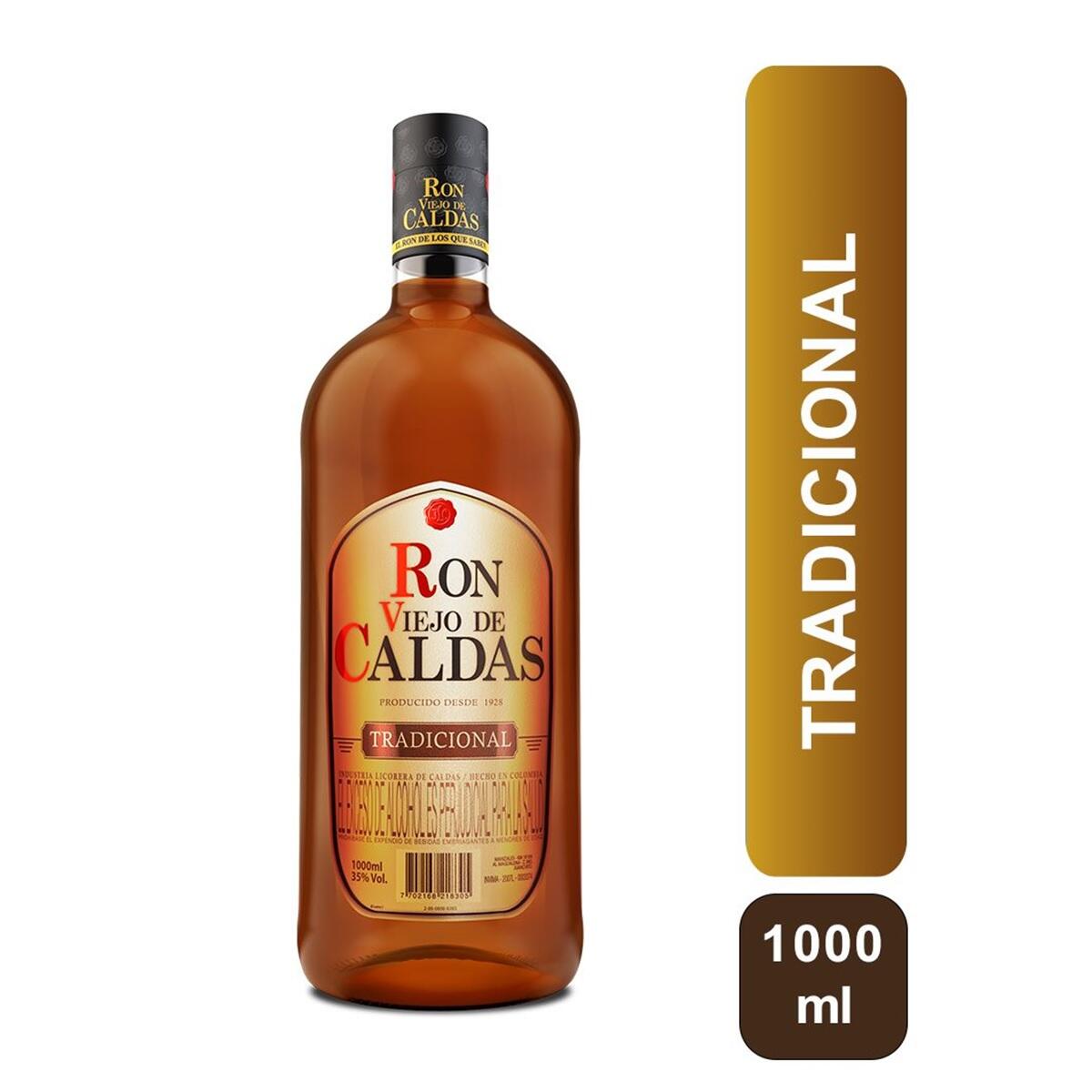 Ron Viejo De Caldas Tradicional X 1000 Ml