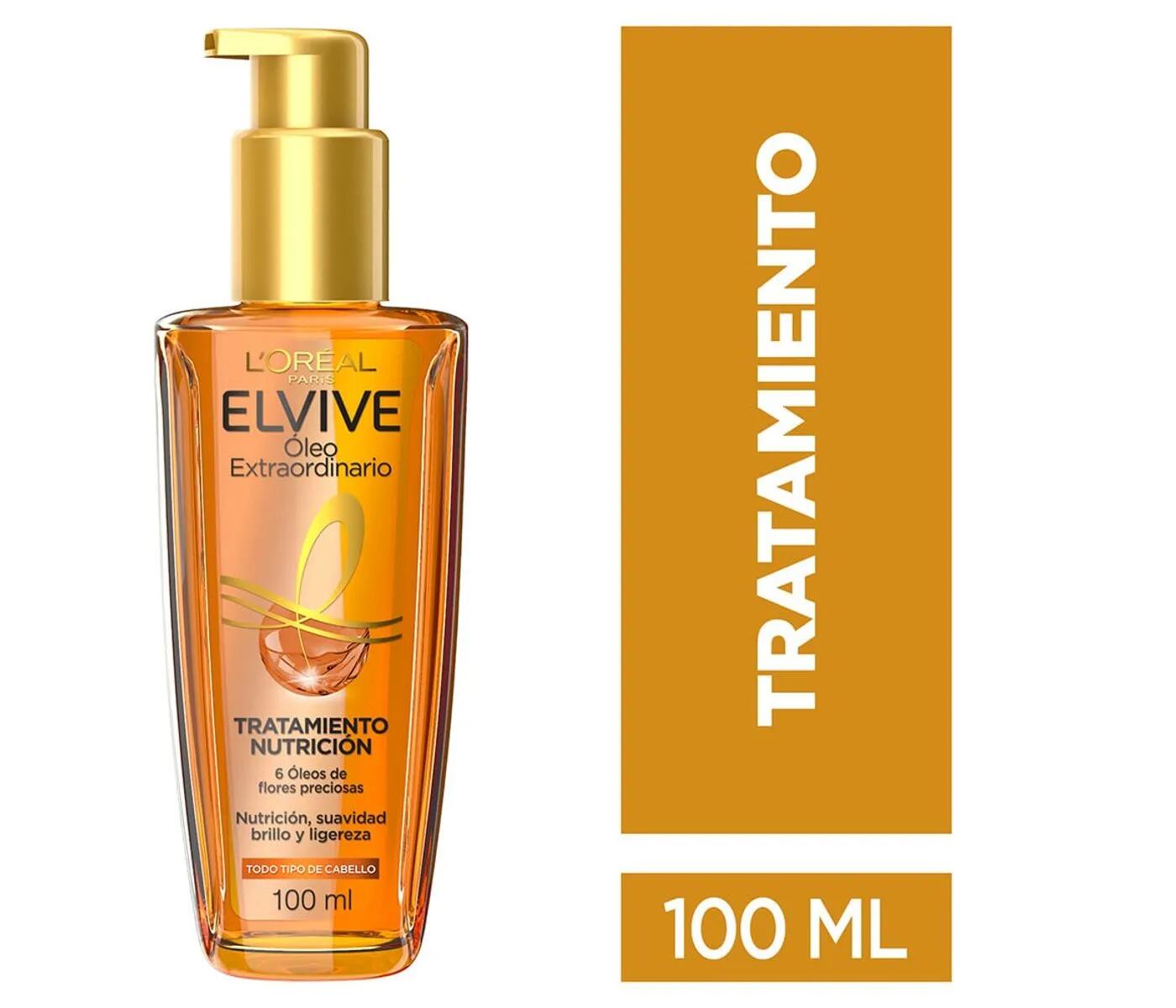 Tratamiento Capilar Elvive Oleo Extraordinario Frasco X 100 Ml