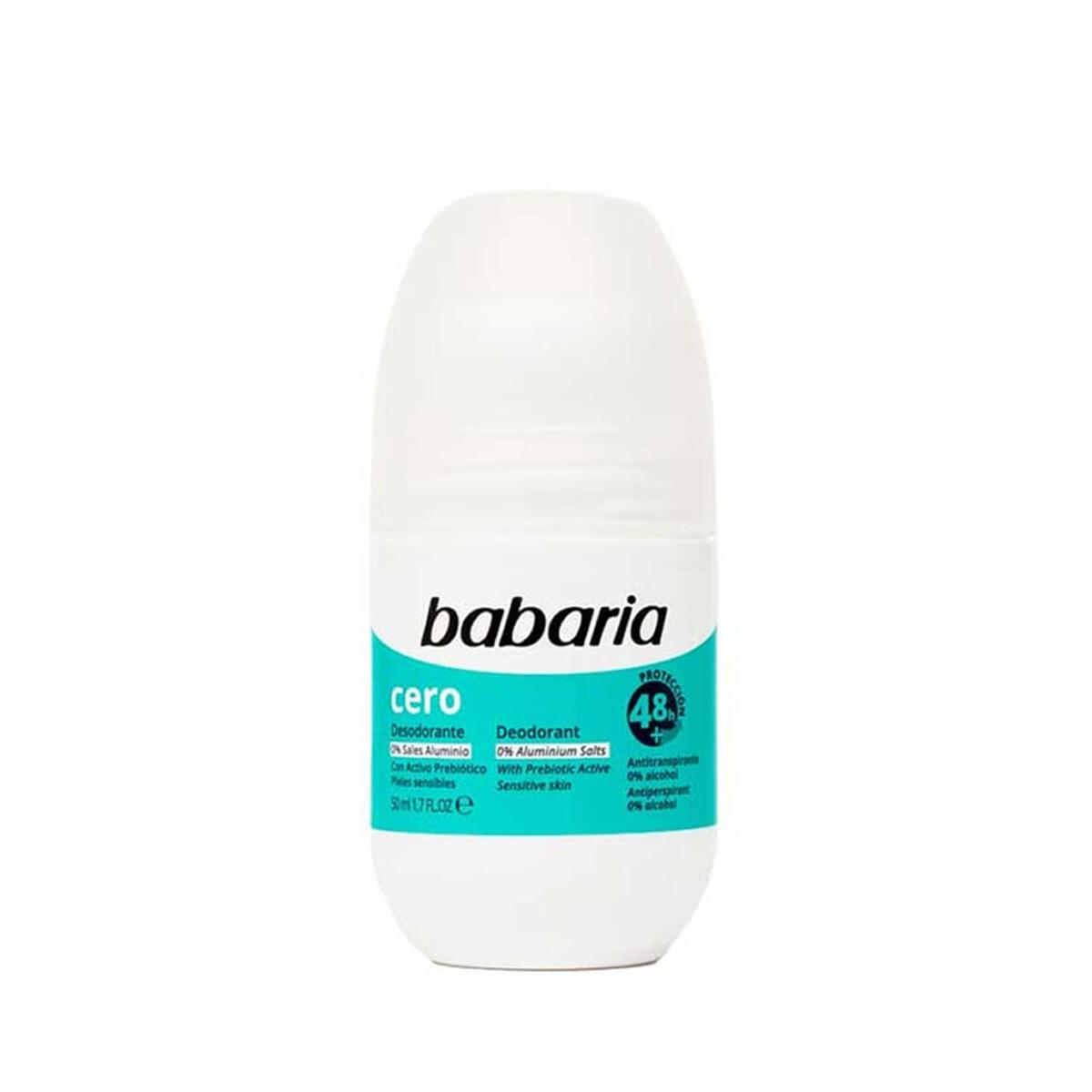 Desodorante Babaria Rollon Cero X 50 Ml