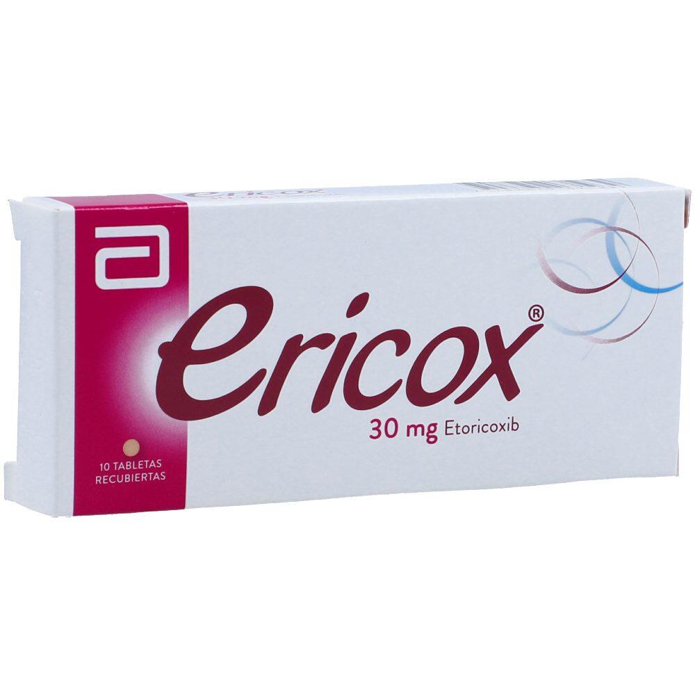 ERICOX 30 MG CAJA X 10 TABL