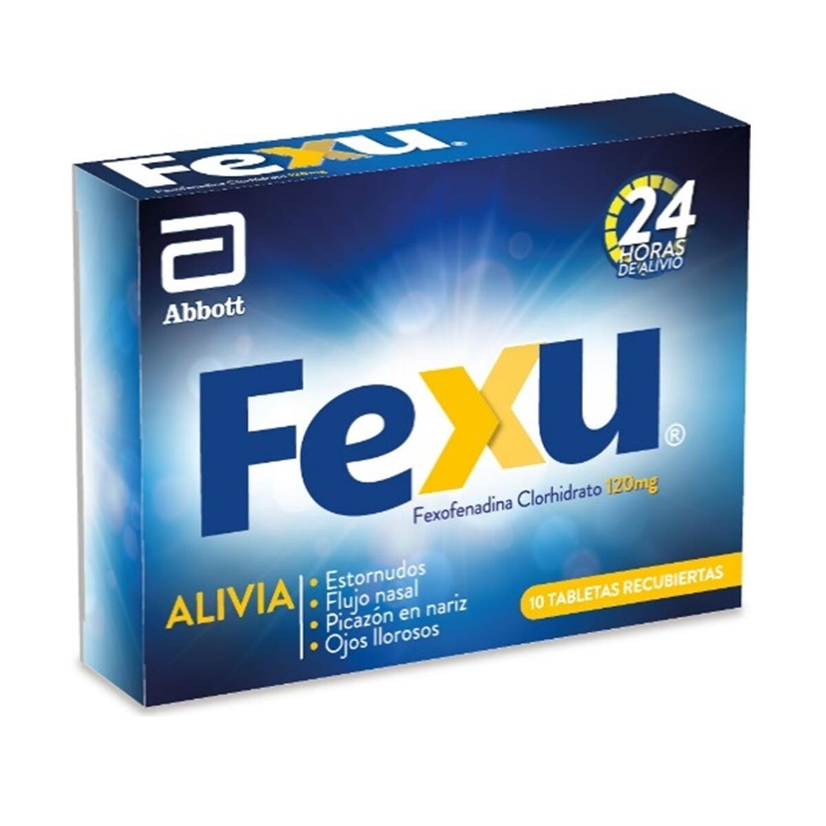 FEXU 120 MG X 10 TAB