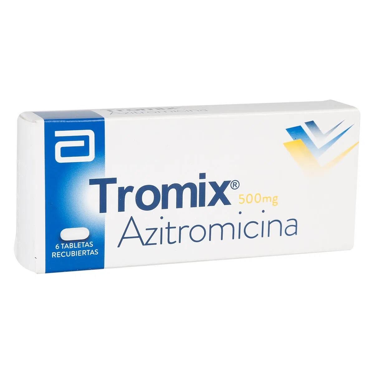 TROMIX 500 MG CAJA X 6 TAB