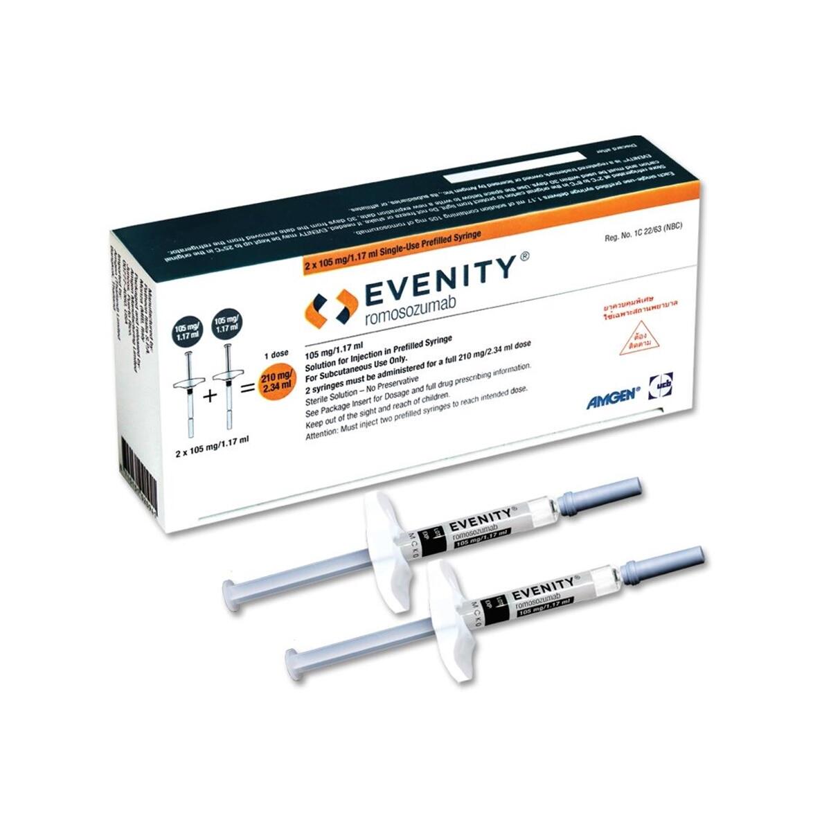 Evenity Romosozumab 90 Mg/ml X 2 Jeringas