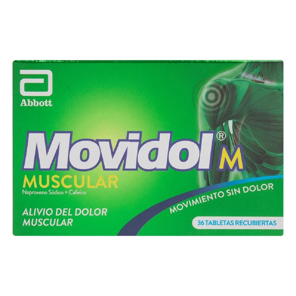 MOVIDOL M CAJA X 36 TAB