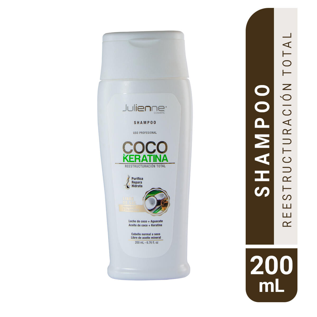 Shampoo Julienne Coco Keratina X 200 Ml