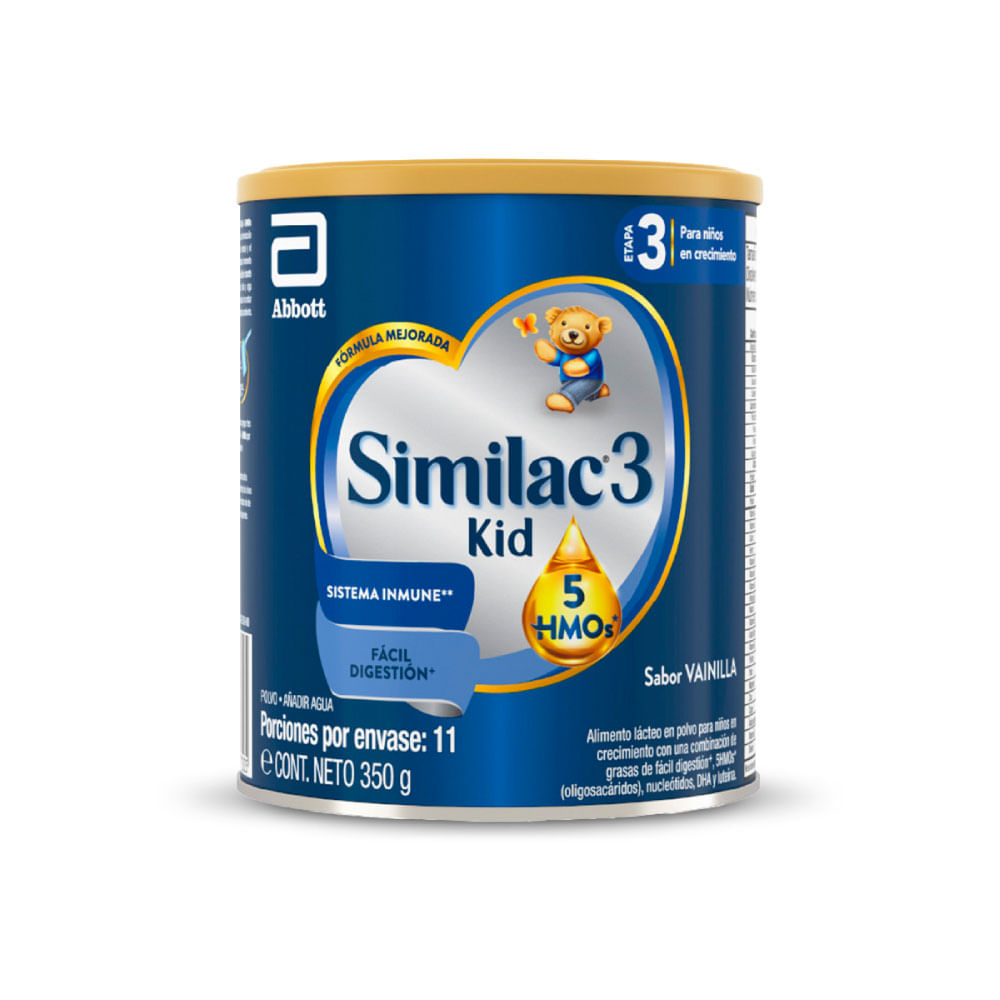 Alimento Lacteo Similac 3 Lata X 350 Gr