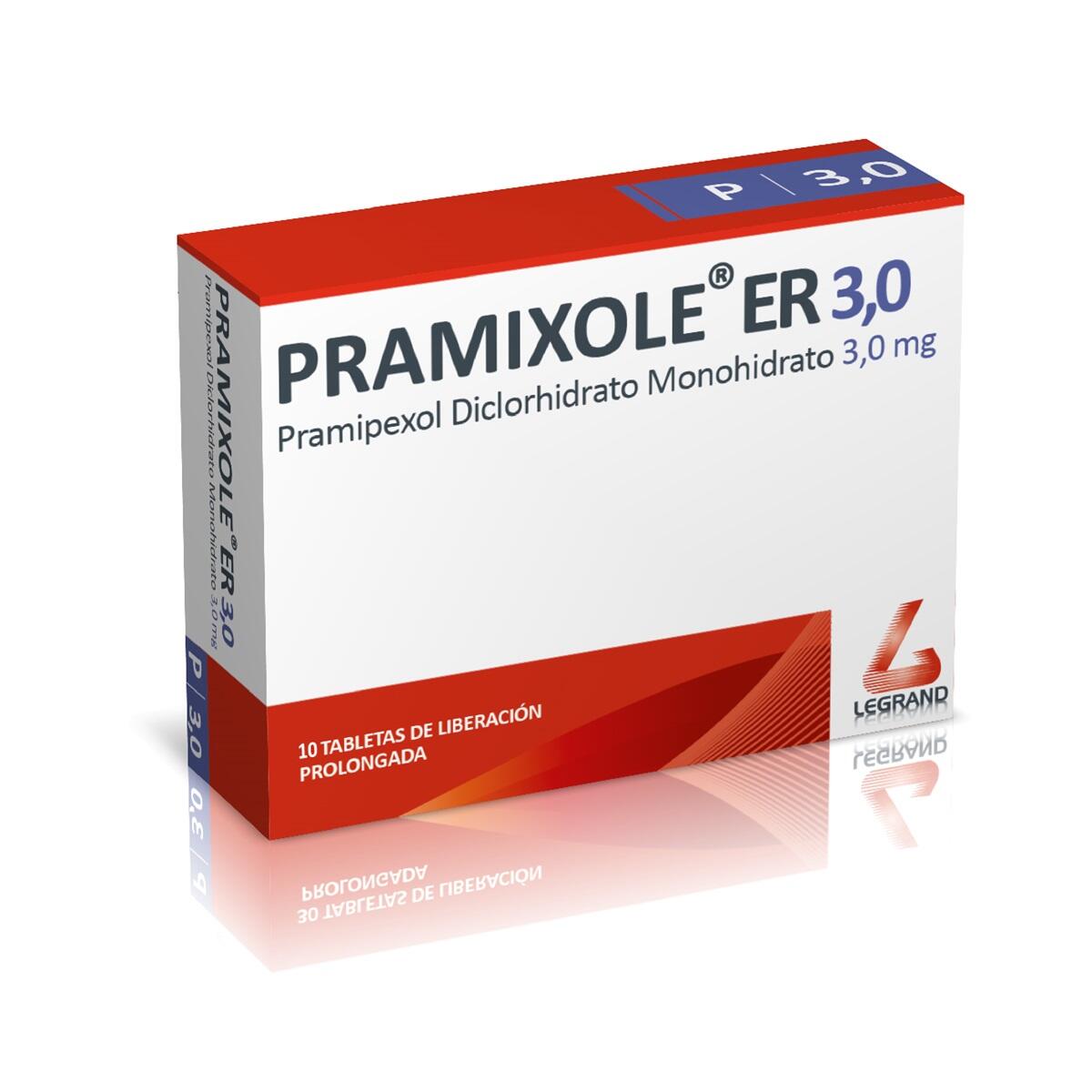 Pramixole Er 3.0 Mg Caja X 10 Tab